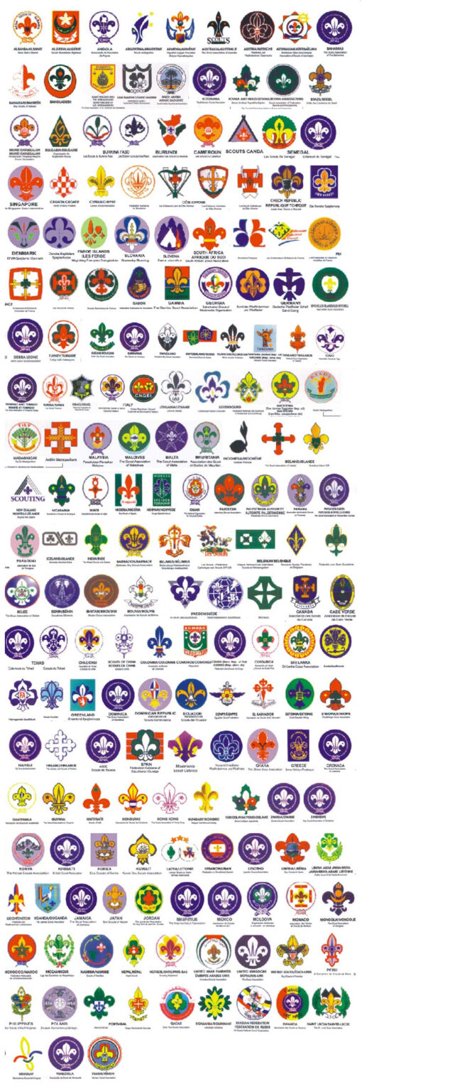Scout Logos Around World